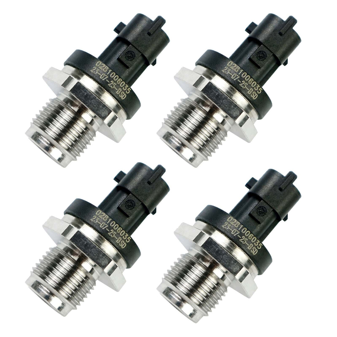 Common Rail Fuel Pressure Sensor 0281006035 for Hyundai Kia ...